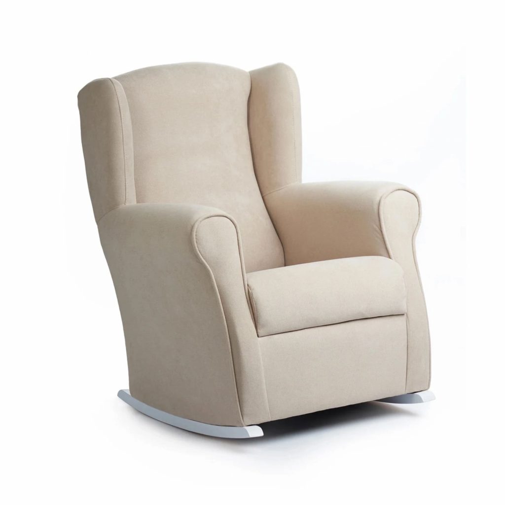 Sillón Butaca Balancín Beis o Gris - Sueña y Descansa