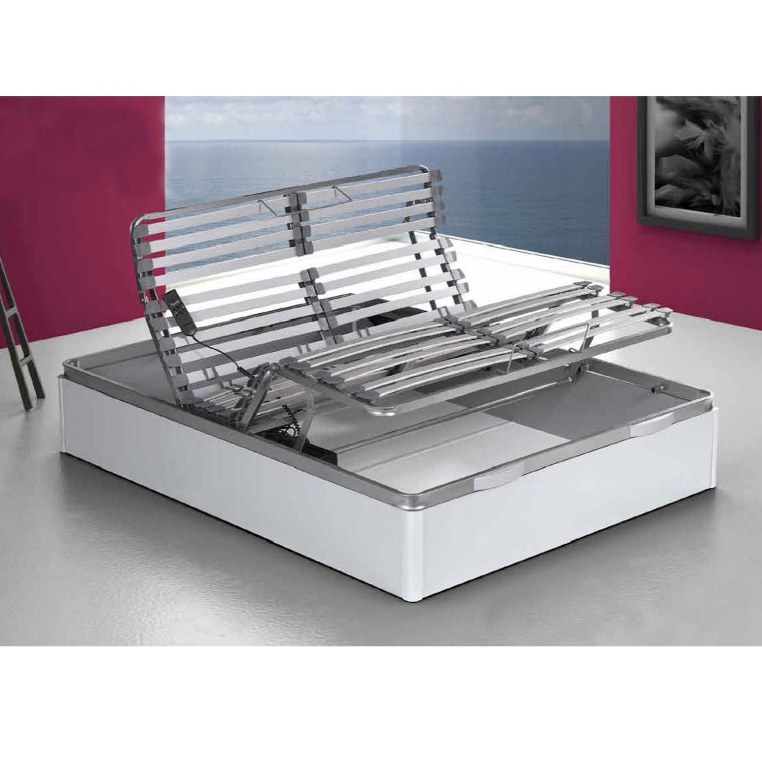 Canapé Abatible Madera Eléctrico - Sueña y Descansa